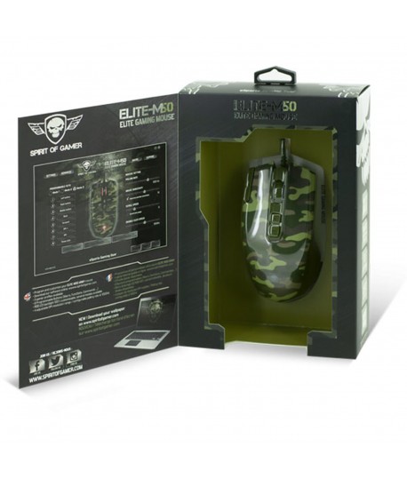 Souris Gaming SPIRIT OF GAMER ELITE M50 ARMY Souris Gaming SPIRIT OF GAMER ELITE M50 ARMY