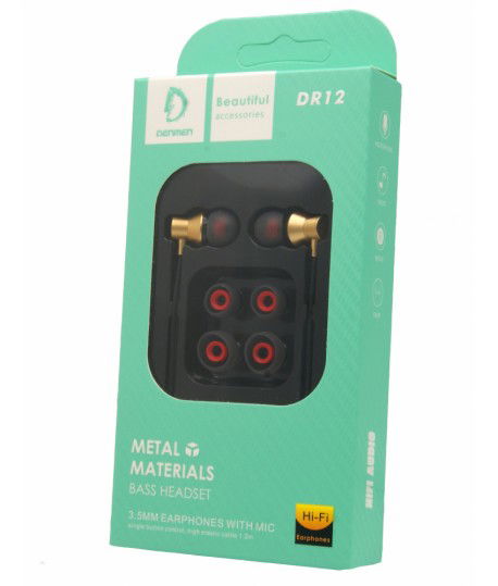 Ecouteur avec Micro DENMEN DR12