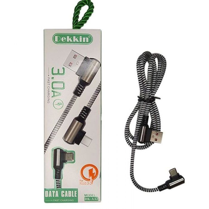 Cable Micro USB 1m 3A DEKKIN DK-A32